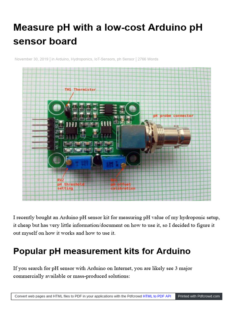 E Tinkers Com 2019 11 Measure Ph With A Low Cost Arduino Pdf