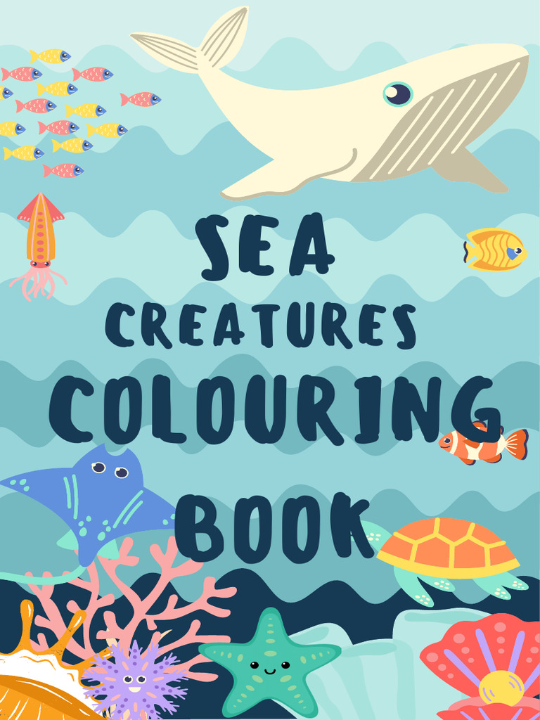 Blue Playful Children Book Cover | PDF