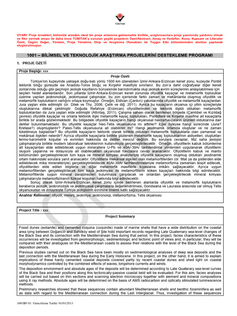 1001 Proje Ornegi Caydag | PDF