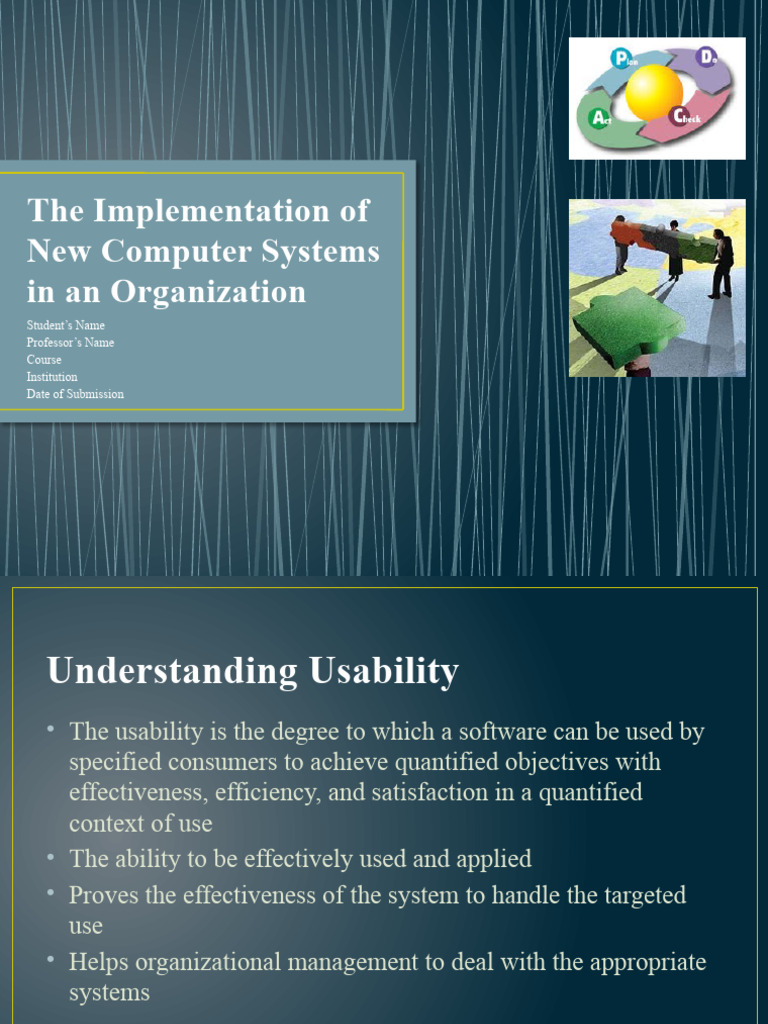 Implementation of New Computer Systems | PDF | Usability | System