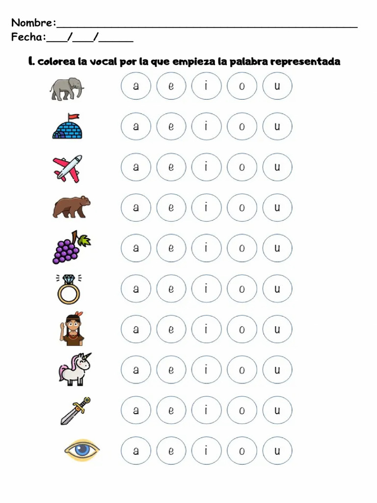 Guía Conciencia Fonémica | PDF