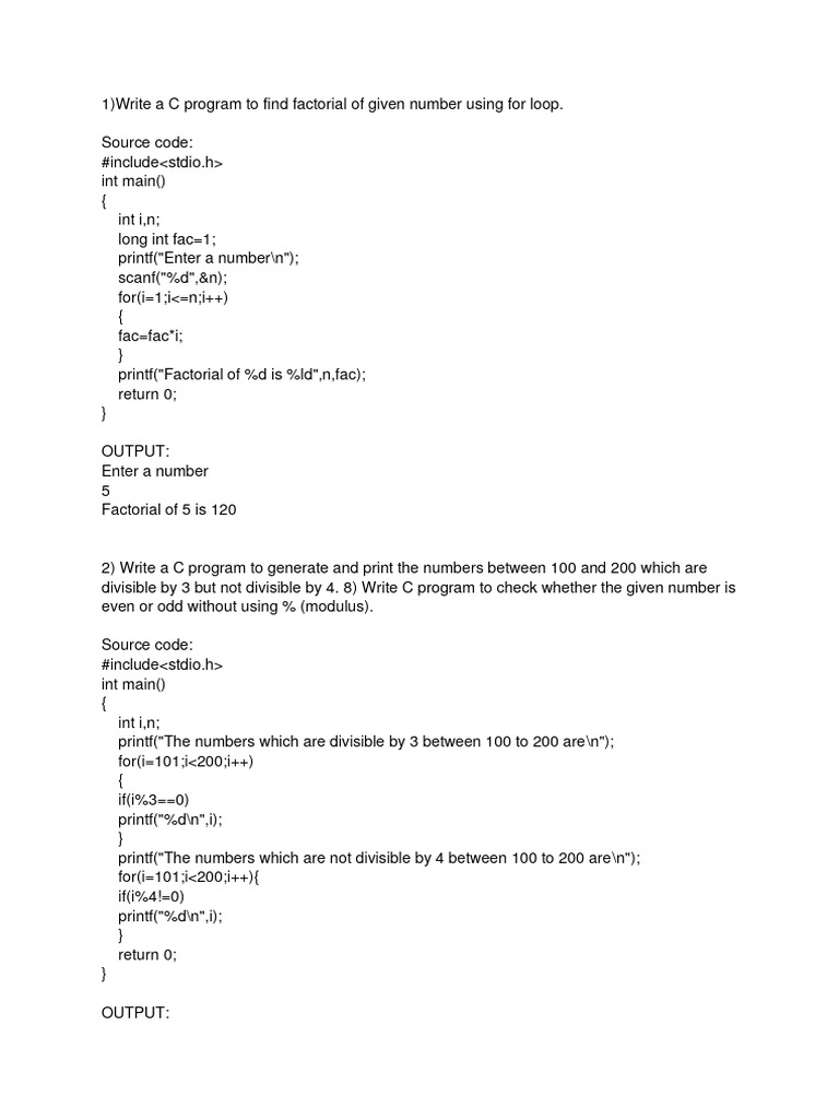 C Sem Programs | PDF | Software Engineering | Computing