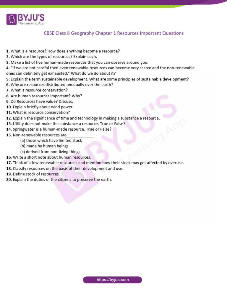 CBSE-Class-8-Geography-Chapter-1- | PDF