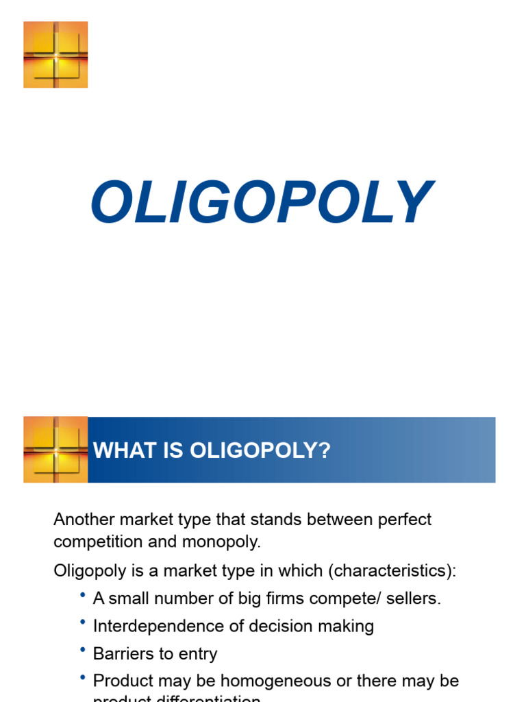 Oligopoly | PDF | Oligopoly | Profit (Economics)