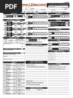 Ficha Pathfinder 2e - Editável | PDF