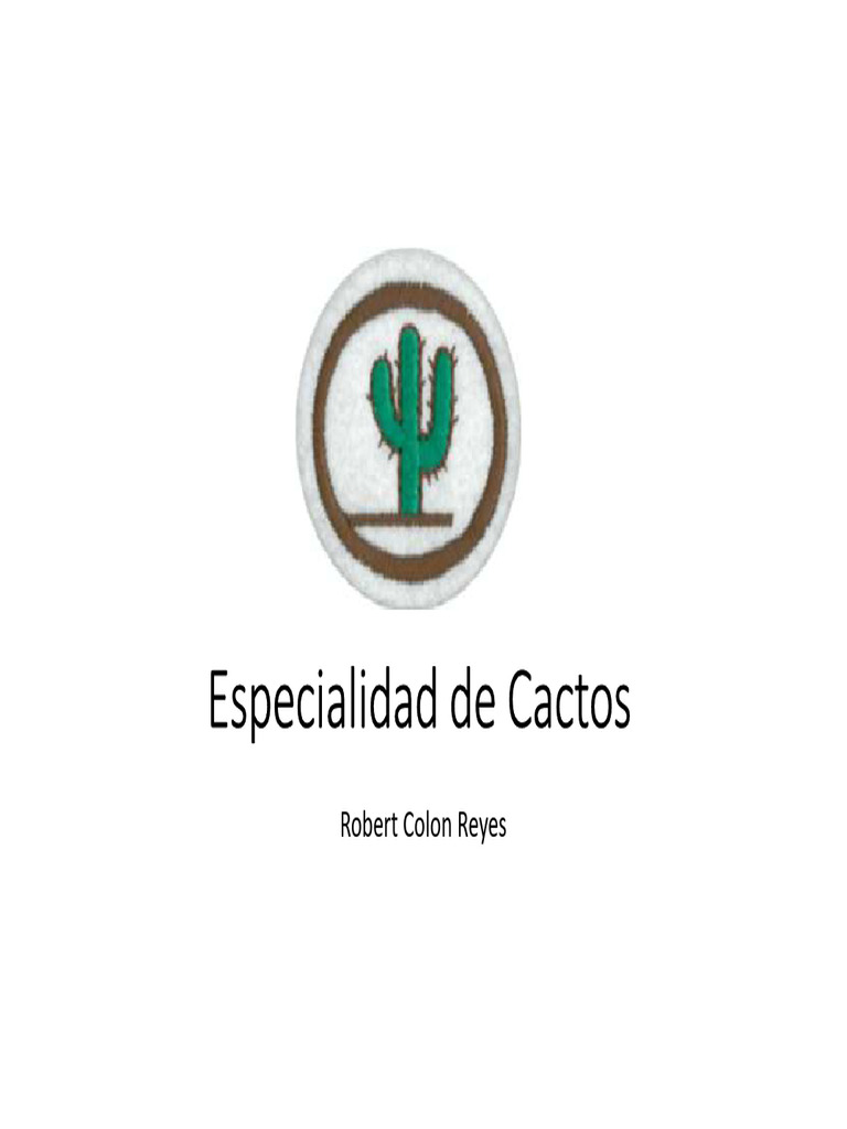 Cactus | PDF