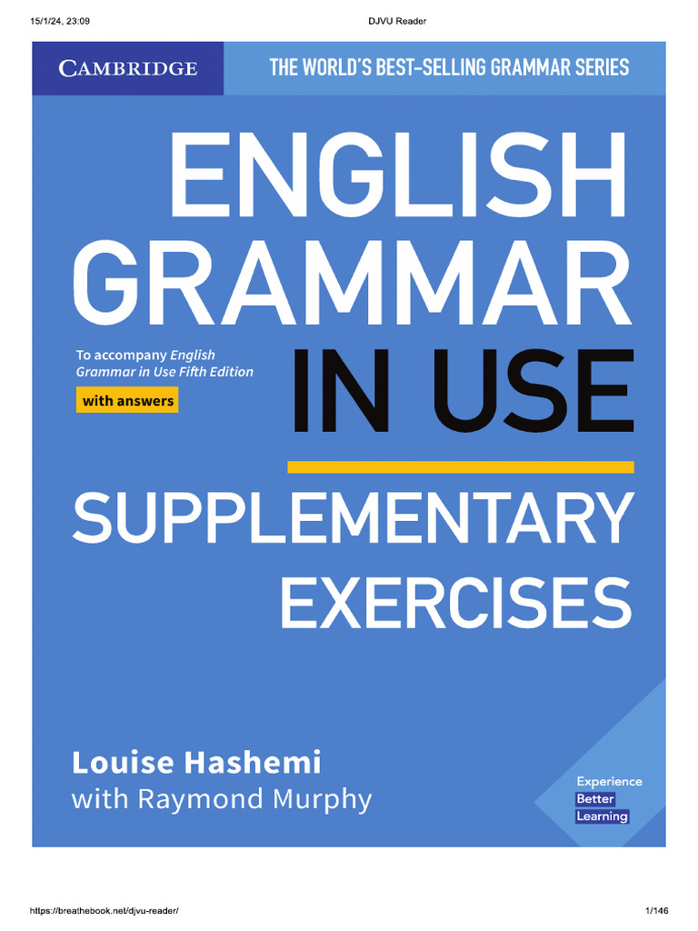 English Grammar in Use - Supplementary Exercises | PDF | Home & Garden ...