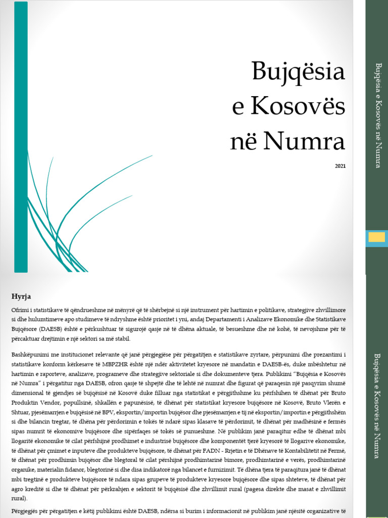 Bujqesia Ne Numra 2021 | PDF