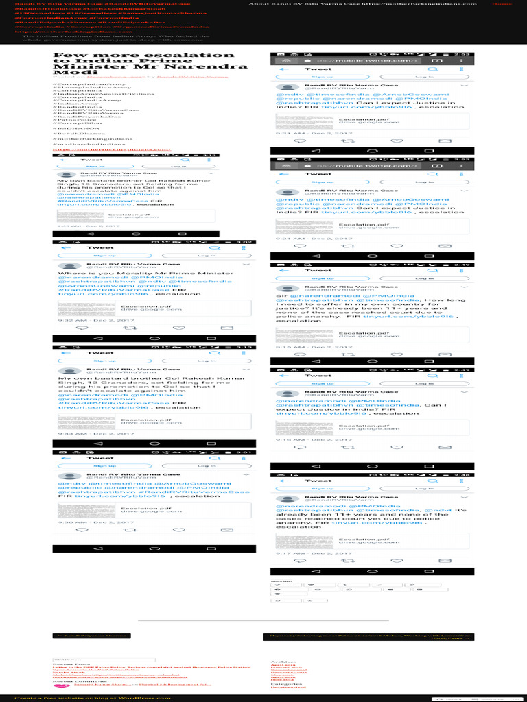 Corruption in Indian Army Exposed | PDF | Government Of India