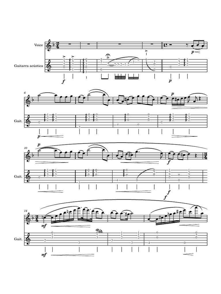 Czardas Gitara y Flata | PDF