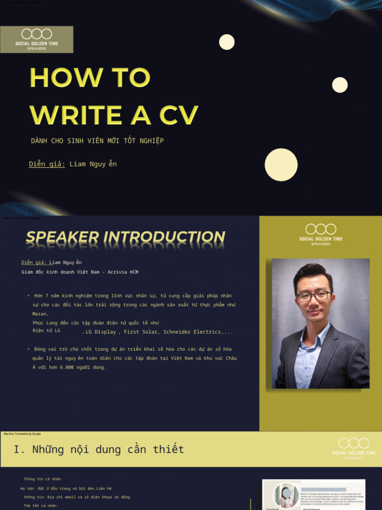 The CV Preparation Guideline | PDF