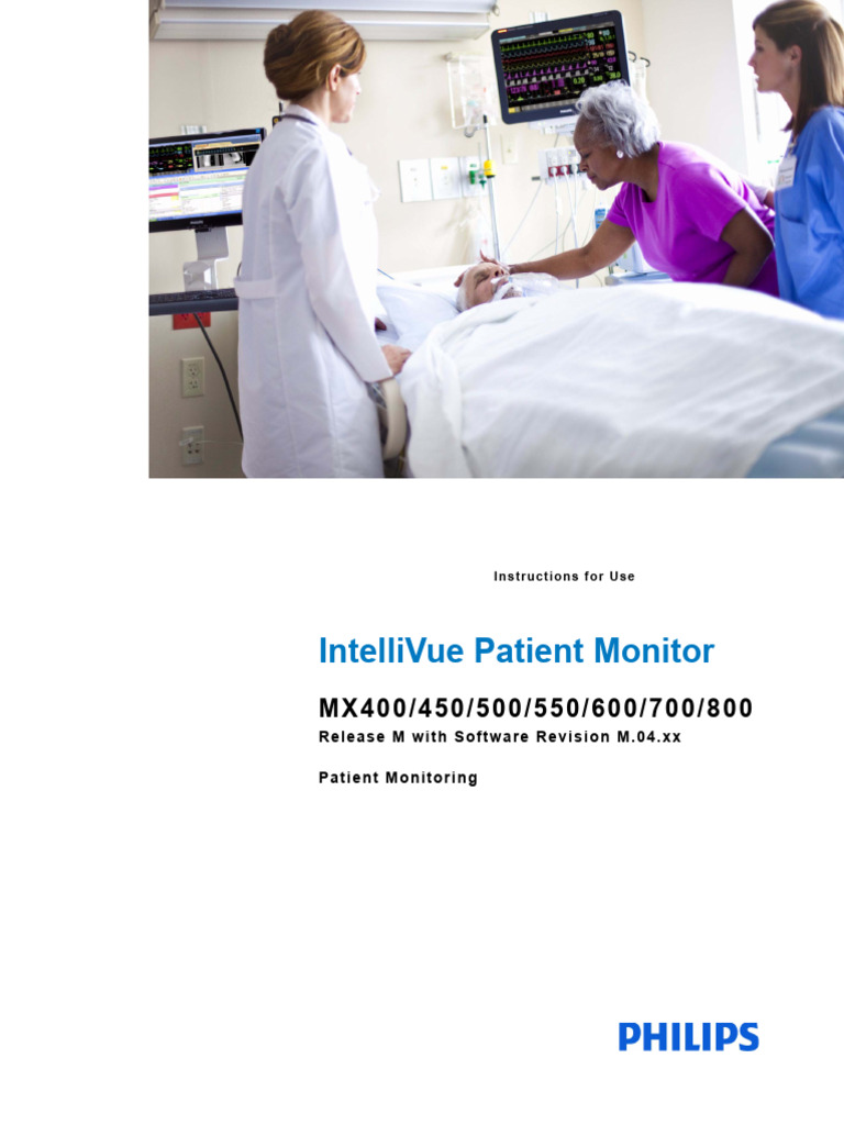 MX400 - 550-800 Patient Monitor Rel M.04 English | PDF | Computer ...