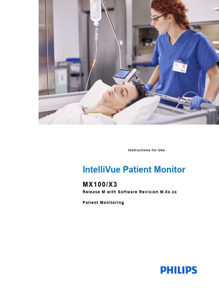 X3 - MX100 - Patient Monitor | PDF | Electrocardiography | Computer ...