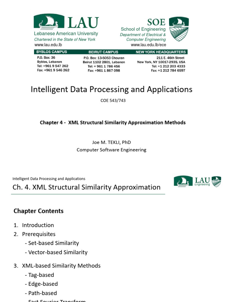 Ch. 4 - XML Struct Sim Appox | PDF | Xml | X Path