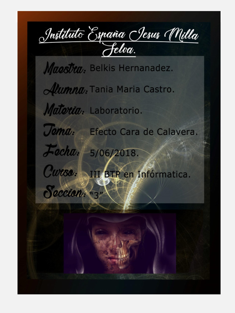 Efecto Calabera | PDF | Color