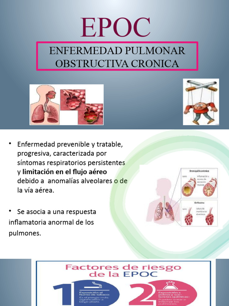 10. EPOC | PDF | Enfermedad pulmonar obstructiva crónica | Tos