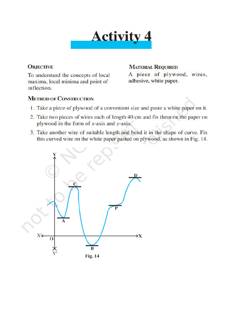Maths Activity4 Class 12 | PDF
