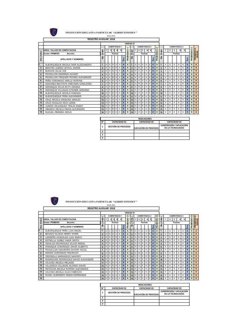 Notas Del Albert Einsten Iii Unidad | PDF