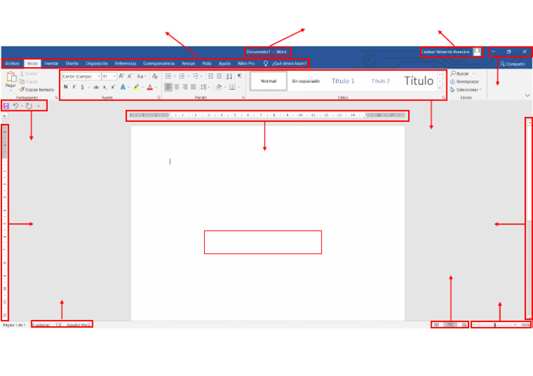Partes De Word Para Resolver Opcional Pdf