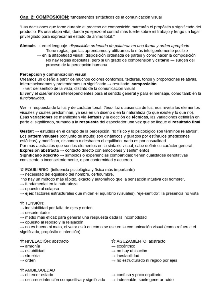 Resumen Dondis | PDF | Color | Abstracción