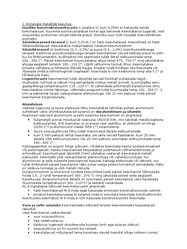 Keevitus | PDF