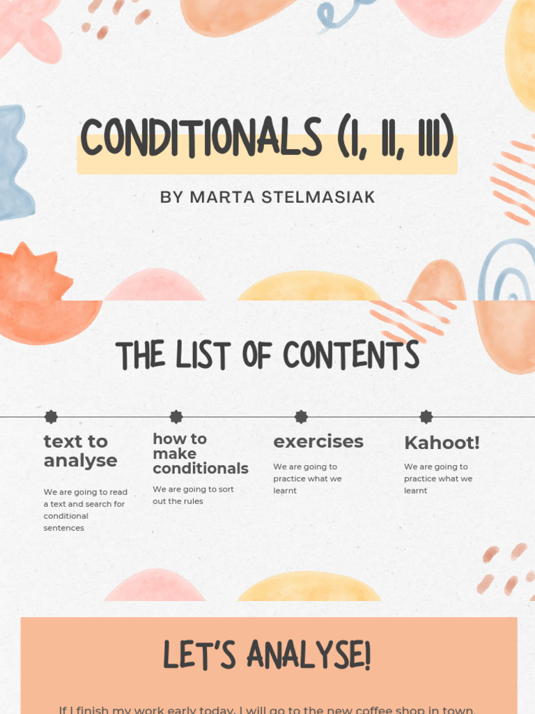 Mastering Conditionals: A Guide | PDF