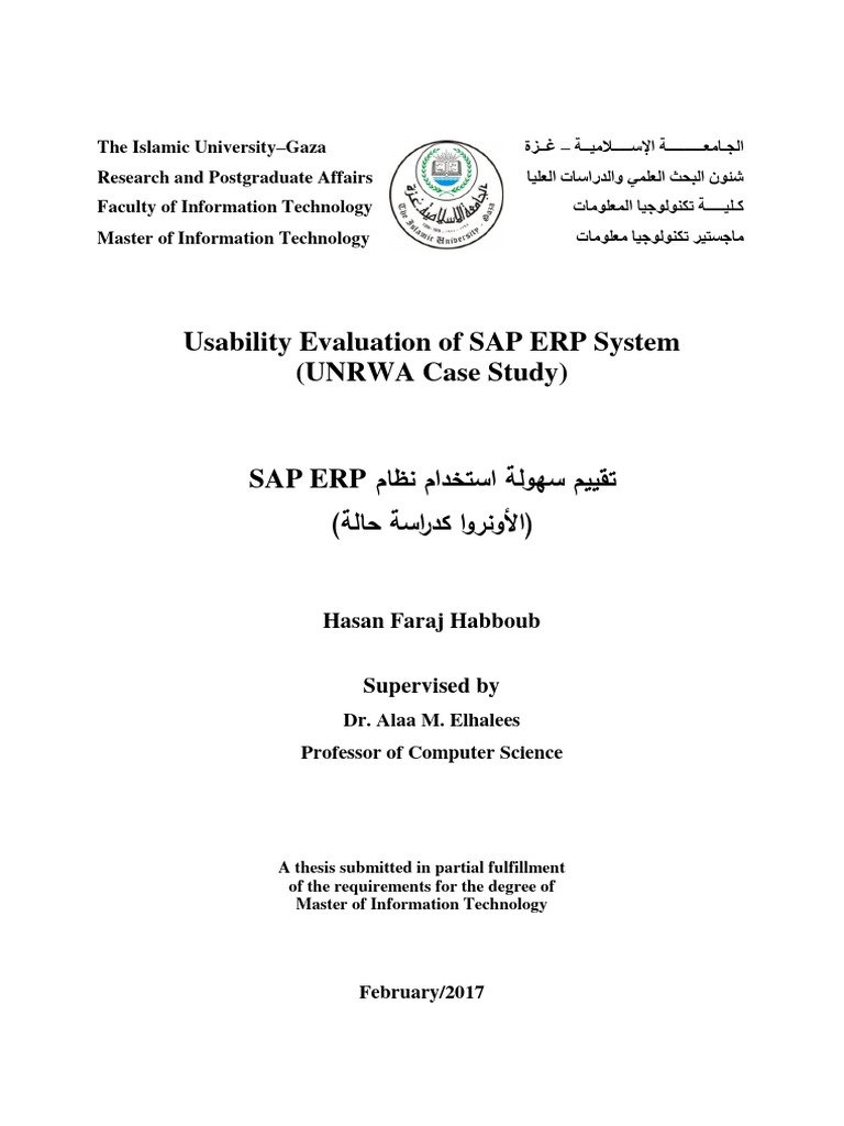 Book 5728 | PDF | Usability | Enterprise Resource Planning