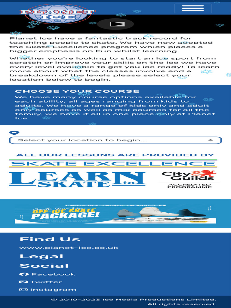 Ice Skating Lessons for All Ages | PDF | Career & Growth