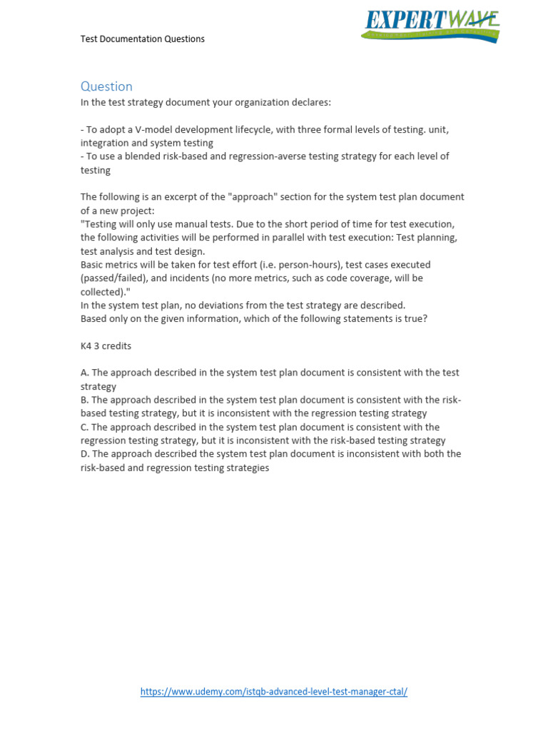 055 test-documentation | PDF | Risk | Reliability Engineering