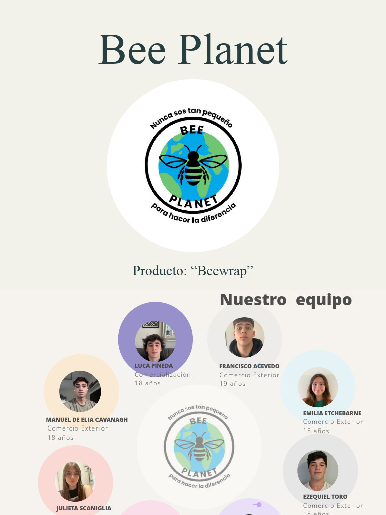 Bee Planet: Envoltorios Ecológicos Sostenibles | PDF | Sustentabilidad ...