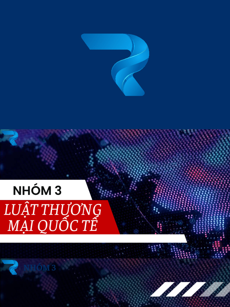 Luật TMQT - nhóm 3 | PDF