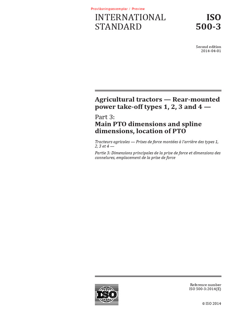Ulosoton Boori - 1 Traktori, ISO - 500 | PDF | International ...