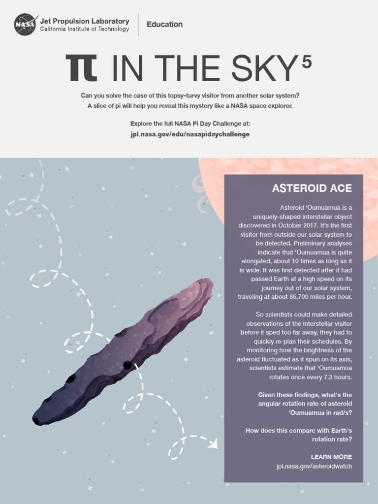 'Oumuamua Rotation Rate Challenge | PDF | Asteroid | Sky