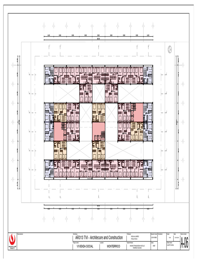 AR313 TVI - Architecure and Construction: Vivienda Social Monterrico ...
