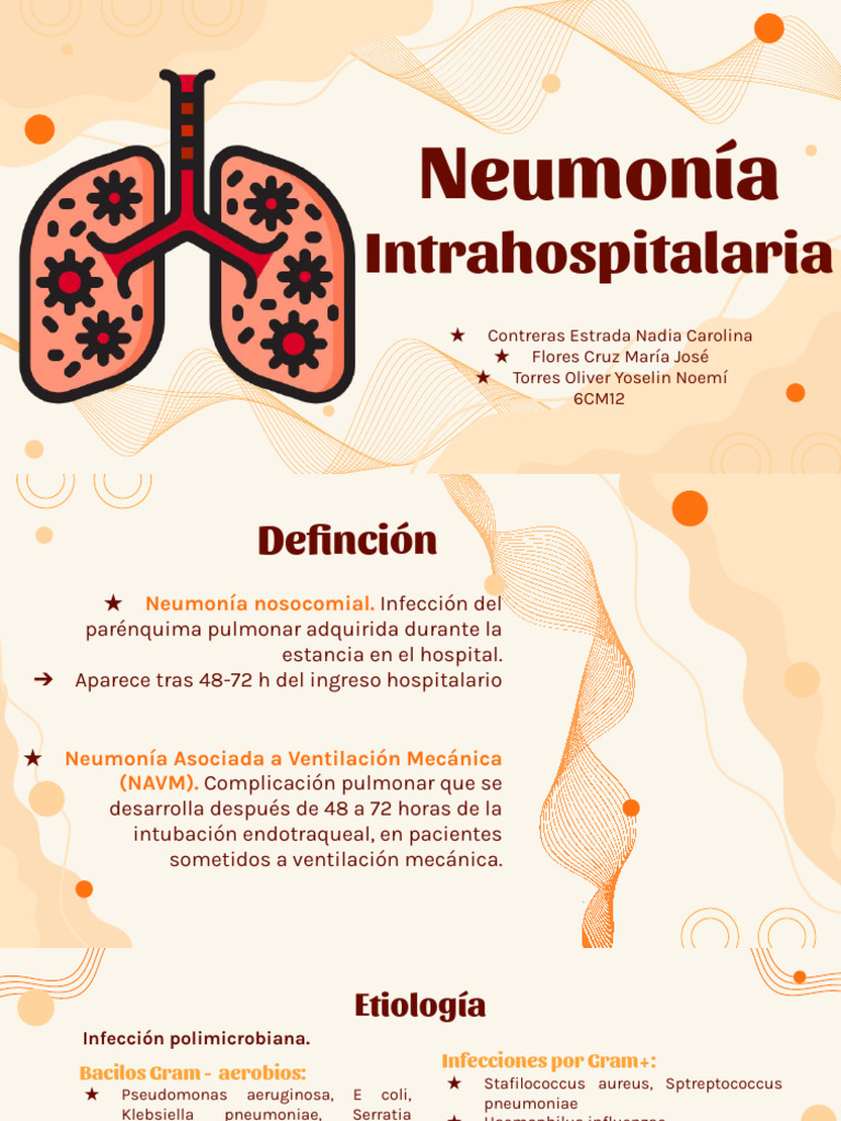 Neumonía Intrahospitalaria | PDF | Tos | Asma