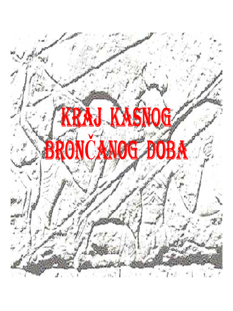 Kasno Bron - Ano Doba Narodi S Mora | PDF