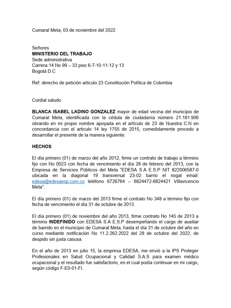 Blanca Isabel Ladino Gonz | PDF | Derecho