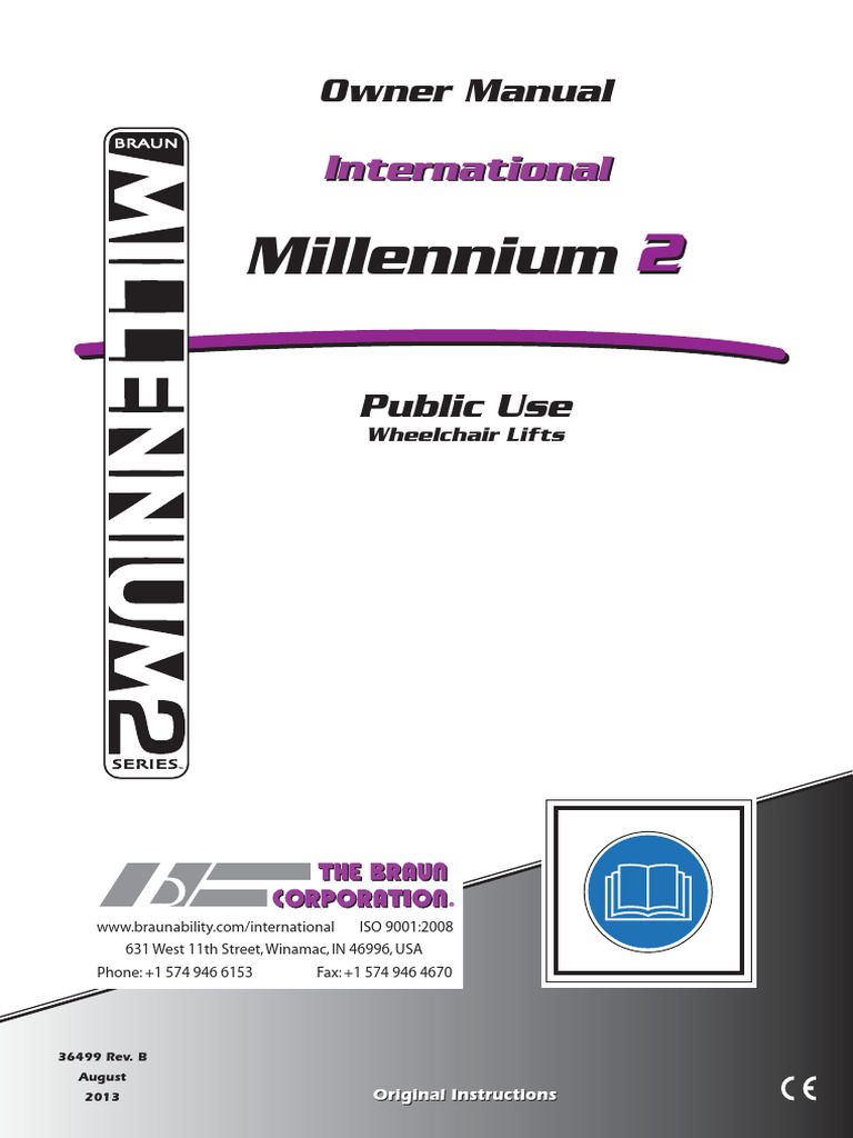 Millennium 2 Series Owner Manual | PDF | Elevator | Electrical Connector