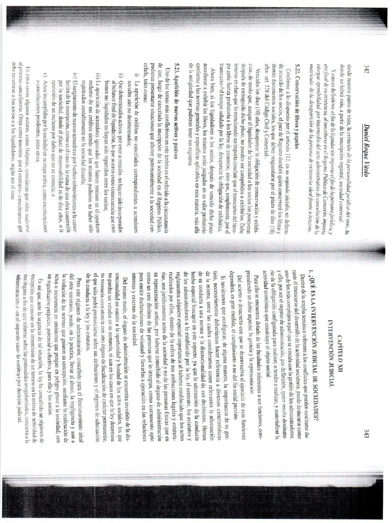 VITOLO Daniel Roque - Intervención Judicial de Sociedades - Manual de ...