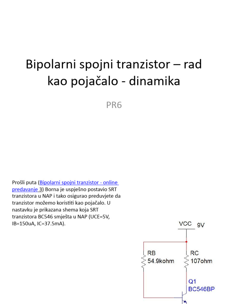 PR6 BJT3 | PDF