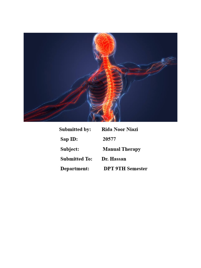 Cervical Spine Provocation Tests | PDF | Anatomical Terms Of Motion ...