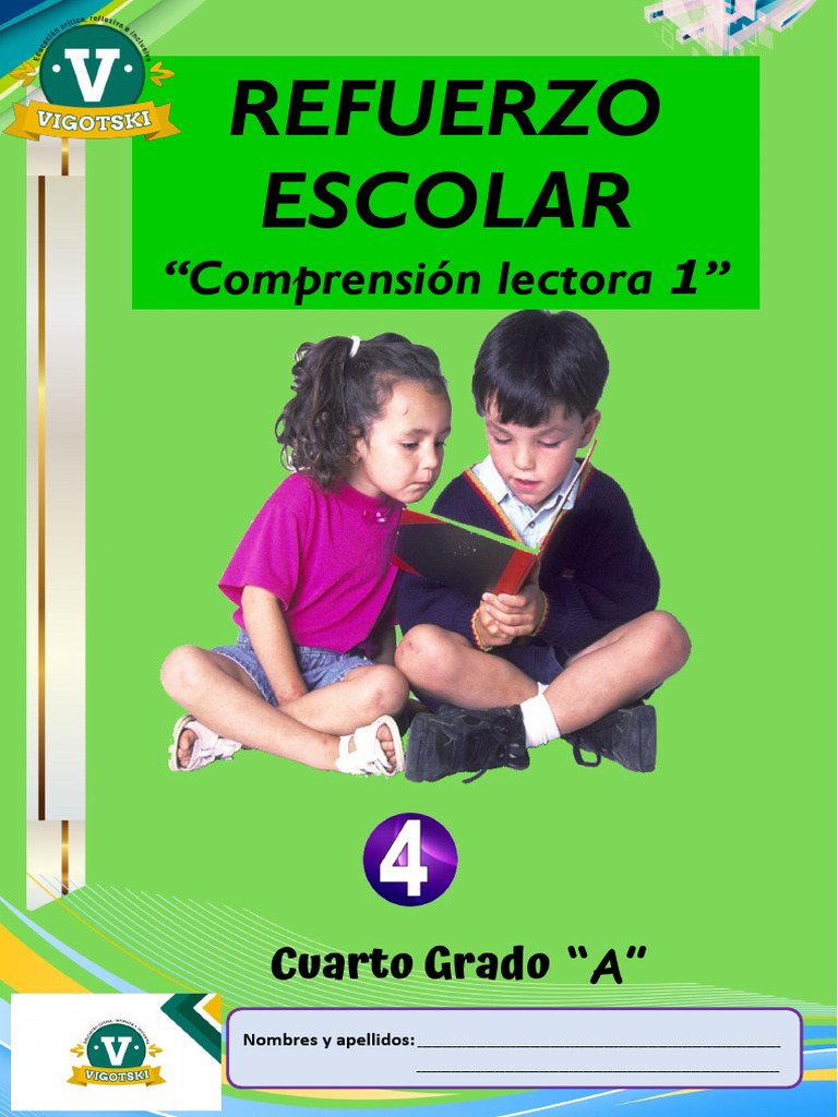 Libro de Comprensión Lectora- 1ra Parte | PDF