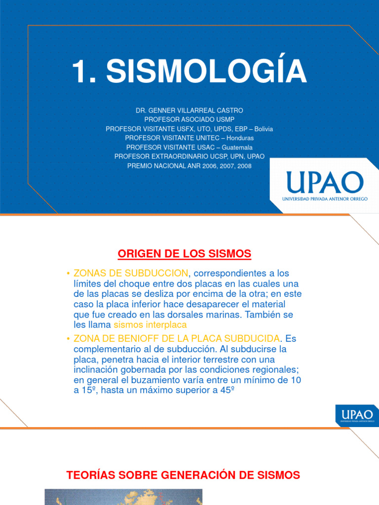 Sismología | Descargar gratis PDF | Temblores | Tectónica