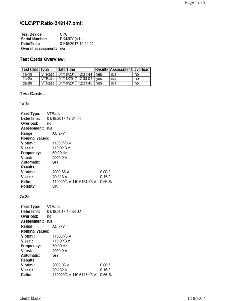 PT Ratio | PDF | Electrical Engineering | Electronics