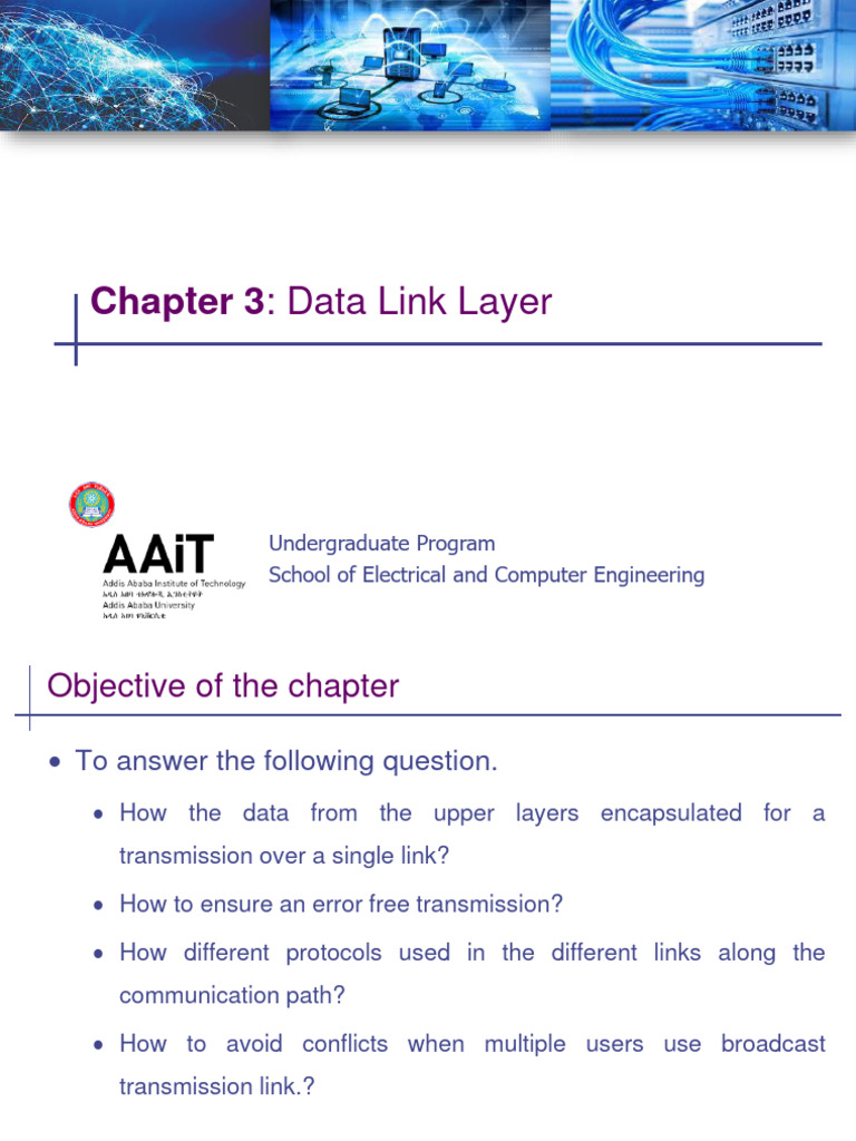 Chapter 4 Data Link Layer 1 Pdf Error Detection And Correction Internet Protocols