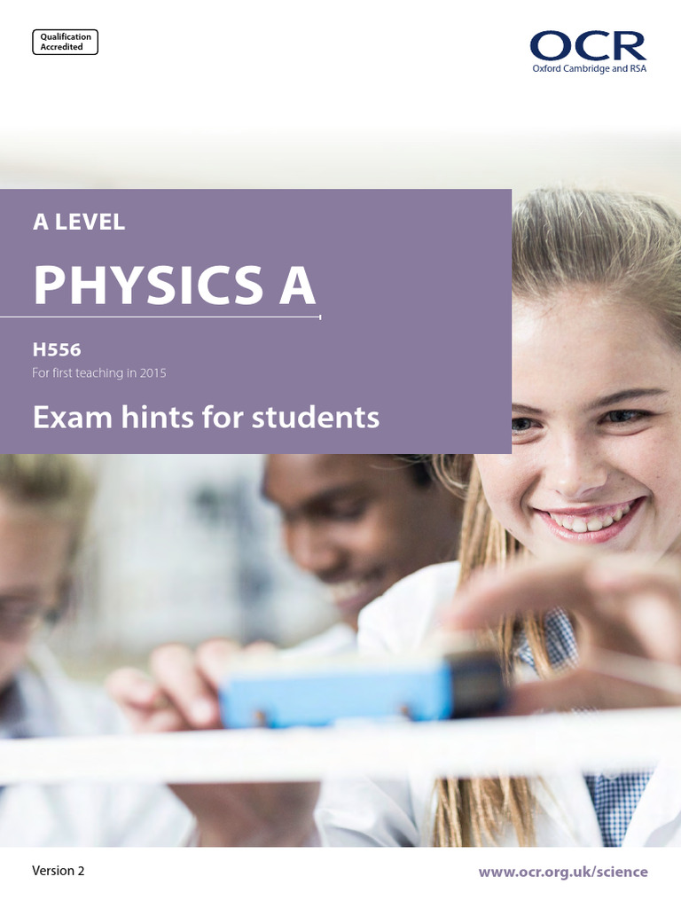 Exam Hints For Students | PDF | Force | Electron