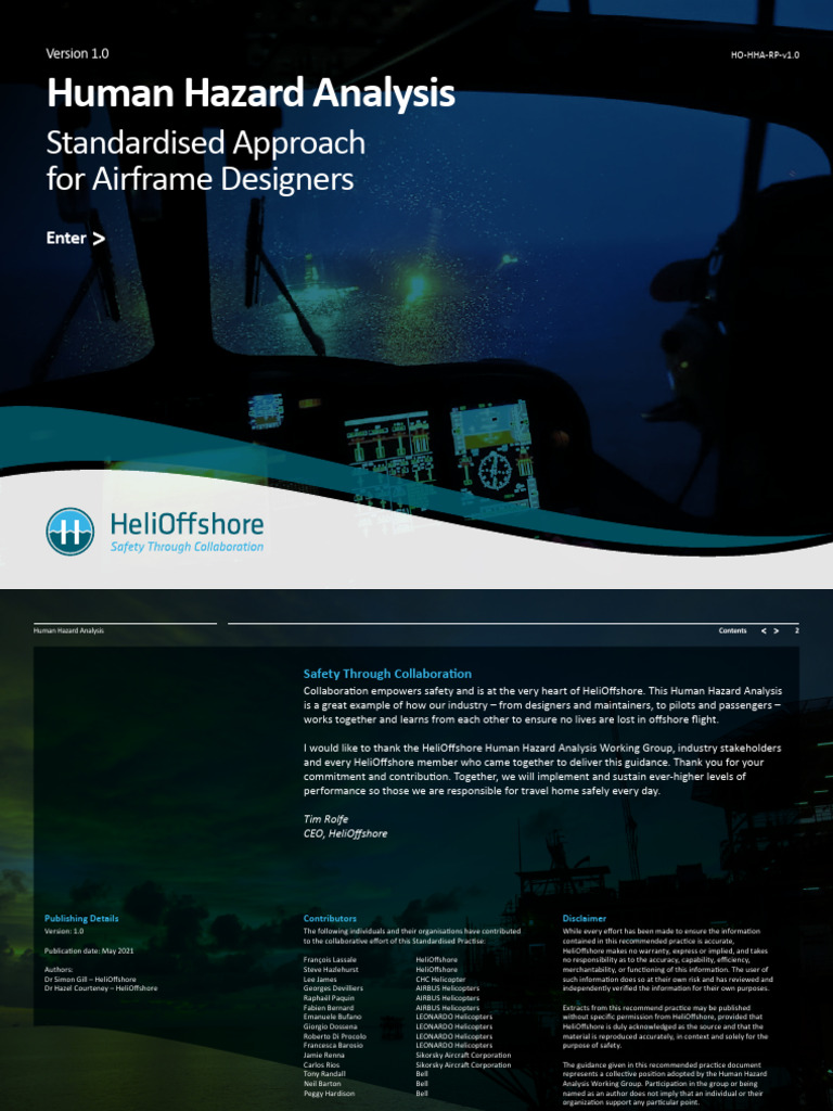 HHA Standardised Approach v1 | PDF | Risk | Reliability Engineering