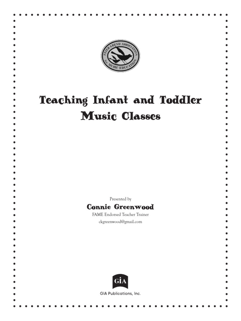 Infant & Toddler Music Class Guide | PDF | Lullabies | Somatosensory System