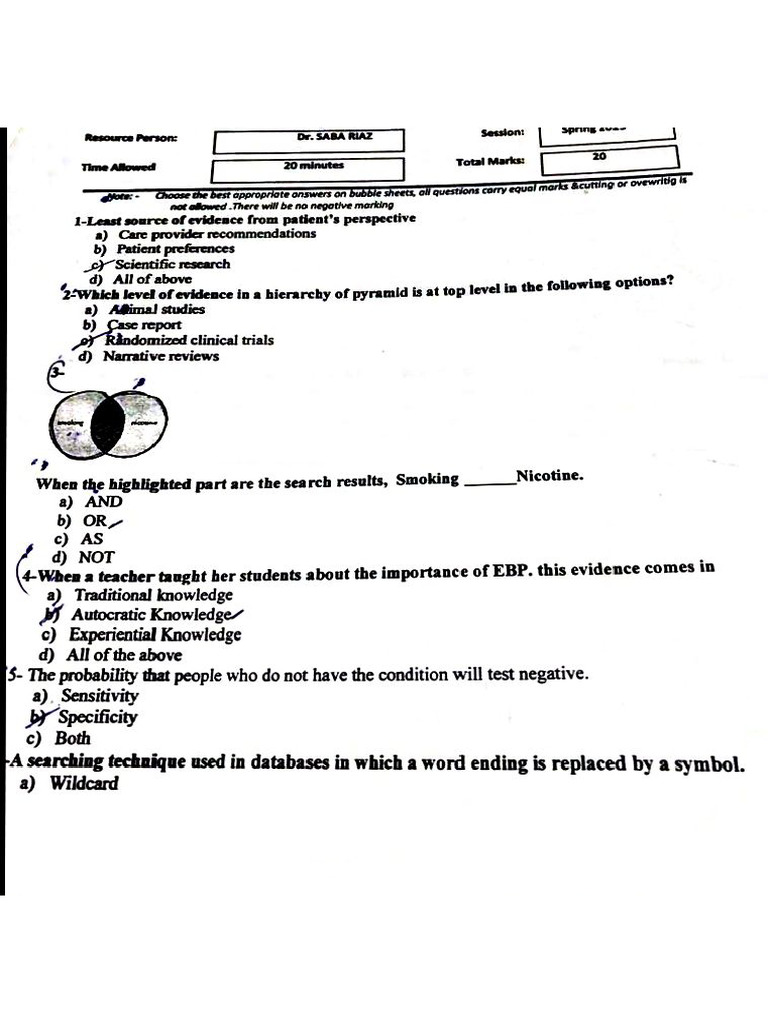 Quiz 1 Ebp Pdf