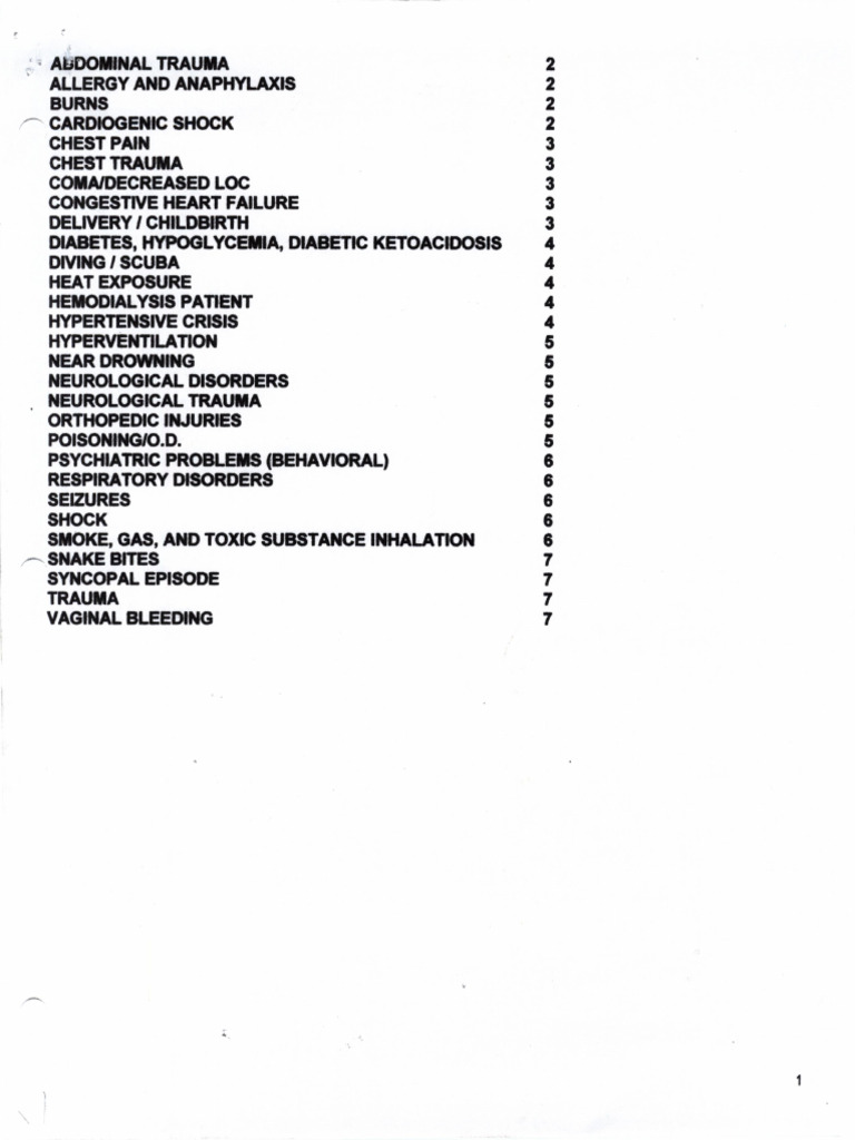 Special Questions Handout | PDF